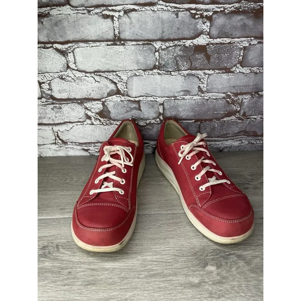 Finn Comfort | Shoes | Finn Comfort Ikebukuro Red Nubuck Leather ...